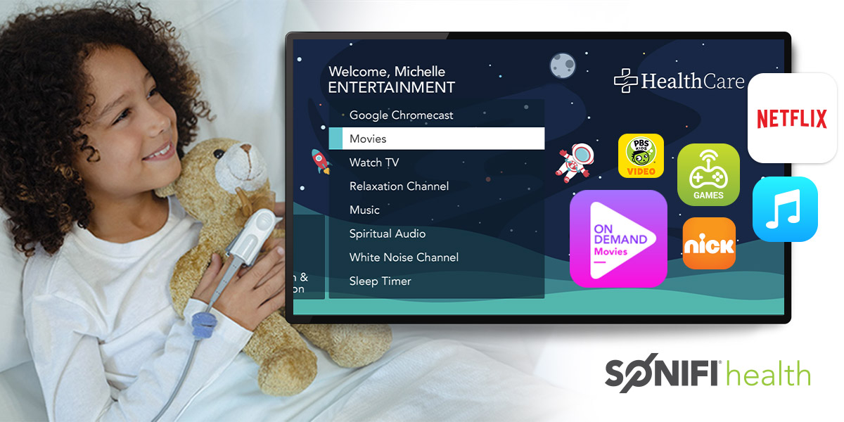 Children's hospitals use technology to ease patient anxiety | SONIFI Health