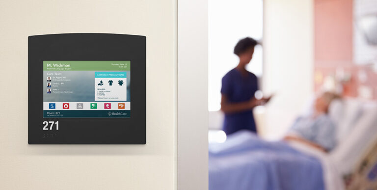 Digital patient door signs | SONIFI Health